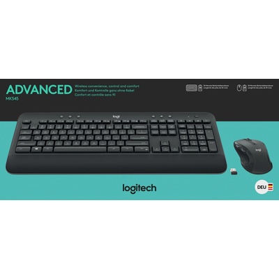 Logitech MK545 Advanced Wireless Keyboard and Mouse Combo 920-008889 od ...