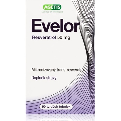 Evelor Resveratrol 50 mg 90 tablet od 466 Kč - Heureka.cz