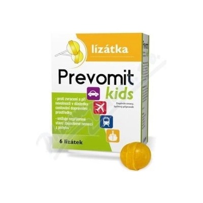 Prevomit Kids lízátka 6 ks - Heureka.cz