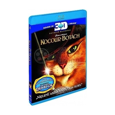 Kocour v botách 2D+3D BD - Heureka.cz