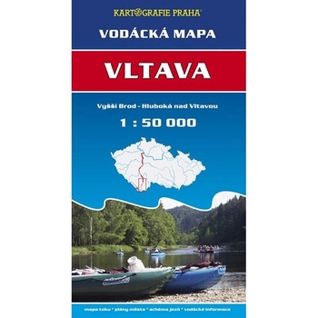 Praha Vltava vodácká mapa 1:50 000 od 53 Kč - Heureka.cz