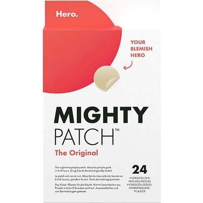 Hero. MIGHTY PATCH The Original hydrokoloidné náplasti, nočné 24 ks od 9,01 € - Heureka.sk