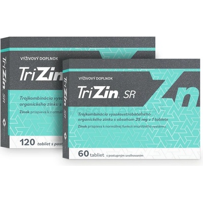 TriZin SR tabliety s postupným uvoľňovaním 120 tabliet od 9,4 ...