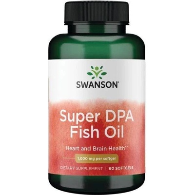 Swanson Super DPA Fish Oil 60 kapslí od 413 Kč - Heureka.cz