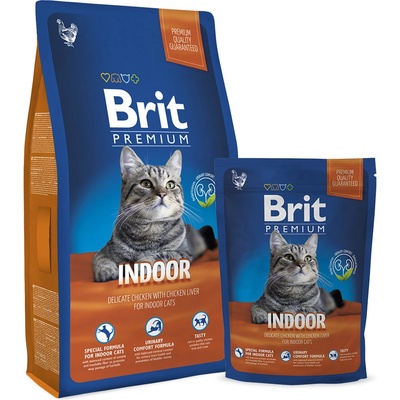 Brit cat Premium Indoor 8 kg od 549 Kč - Heureka.cz