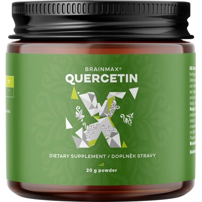 BrainMax Quercetin powder kvercetin prášek 20 g od 299 Kč - Heureka.cz