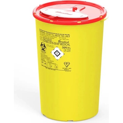AP Medical Kontejner DISPO 4 ltr. od 50 Kč - Heureka.cz