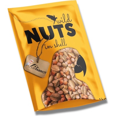 YOUR PARROT wild NUTS in shell 1 kg od 465 Kč - Heureka.cz
