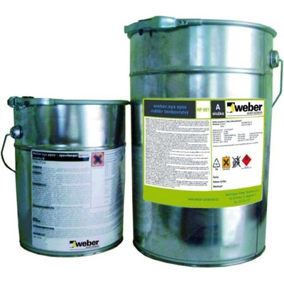 Weber Webersys epox dvojzložkový tenkovrstvý epoxidový náter RAL 7023 ...