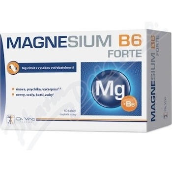 Da Vinci Pharma Magnesium B6 Forte 60 tablet od 225 Kč - Heureka.cz