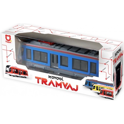 Rappa Kovová tramvaj modrá 20 cm od 166 Kč - Heureka.cz