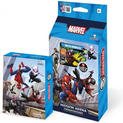 Marvel Mission Arena TCG Starter Deck Spider-Man Miles Morales Edition ...