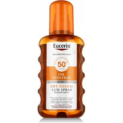 Eucerin Sun Protection Oil Control Dry Touch Sun Spray Transparent SPF ...