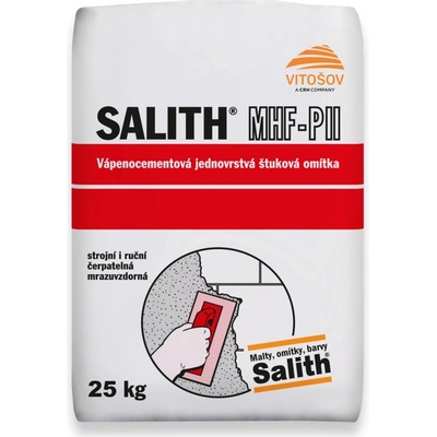 SALITH MHF P2 omítka štuková 25kg od 219 Kč - Heureka.cz