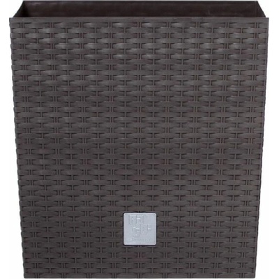 PROSPERPLAST Květináč RATO LOW s vkladem 22,3 cm - mocca od 206 Kč ...