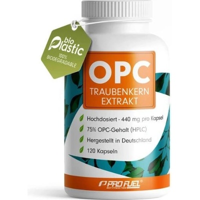 ProFuel Profuel OPC Extrakt z hroznových jadérek 660 mg 120 kapslí ...