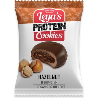 Leya's Protein Cookies Hazelnut Proteinová cookie Lískooříšková v ...