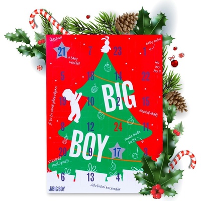 BigBoy BIG BOY® Výherní Adventní kalendář 2022 373g - Heureka.cz