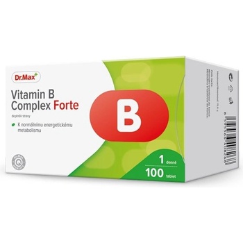 Dr. Max Vitamin B Complex Forte 100 tablet od 199 Kč - Heureka.cz