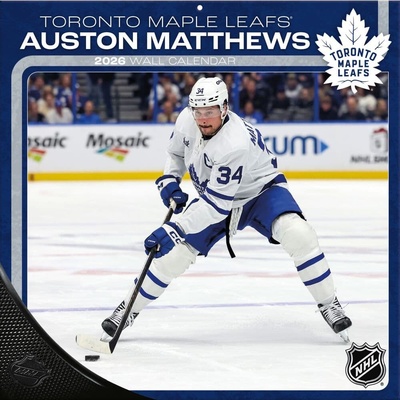 JF Turner Toronto Maple Leafs NHL Auston Matthews #34 Wall 2026 ...