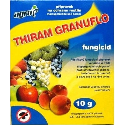 AGRO Thiram Granuflo 10g - Heureka.cz