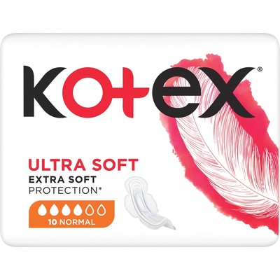 Kotex Ultra SOFT Normal vložky 10 ks od 41 Kč - Heureka.cz