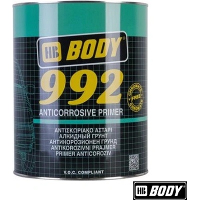 HB BODY PRO 992 1K PRIMER antikorozní základní alkydová šedá 1 kg - Heureka.cz