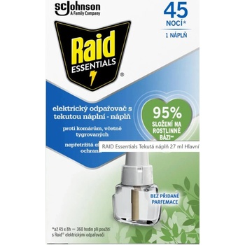 Raid Essentials Tekutá náhradní náplň do elektrického odpařovače 45 ...