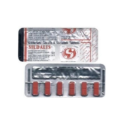 Sildalis 120 mg 1 balení 6 ks - Heureka.cz