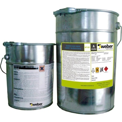 Weber webersys epox nt tenkovrstvý nátěr 6 Kg RAL 7035 - NP 661 6kg od ...
