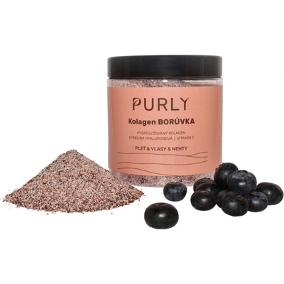 Purly Kolagen Pravá borůvka 240 g od 429 Kč - Heureka.cz