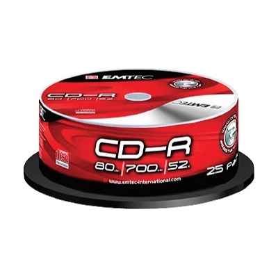CD-R Emtec 52x 700 MB шпиндел 10 бр (2315007-41020030) от 11,10 лв ...