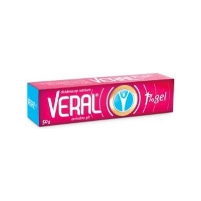 VERAL DRM 10MG/G GEL 50G II od 114 Kč - Heureka.cz