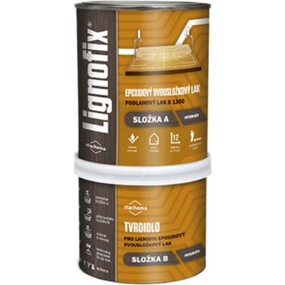 Lignofix epoxidový dvousložkový lak S1300 0,75 l lesk od 531 Kč - Heureka.cz