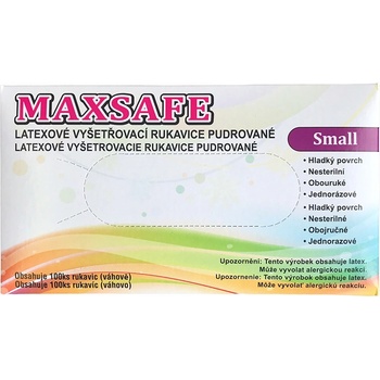 Maxter Glove Manufacturing latexové s pudrem Max safe od 95 Kč - Heureka.cz