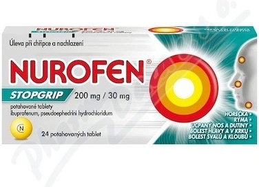 NUROFEN STOPGRIP POR 200MG/30MG TBL FLM 24 od 277 Kč - Heureka.cz