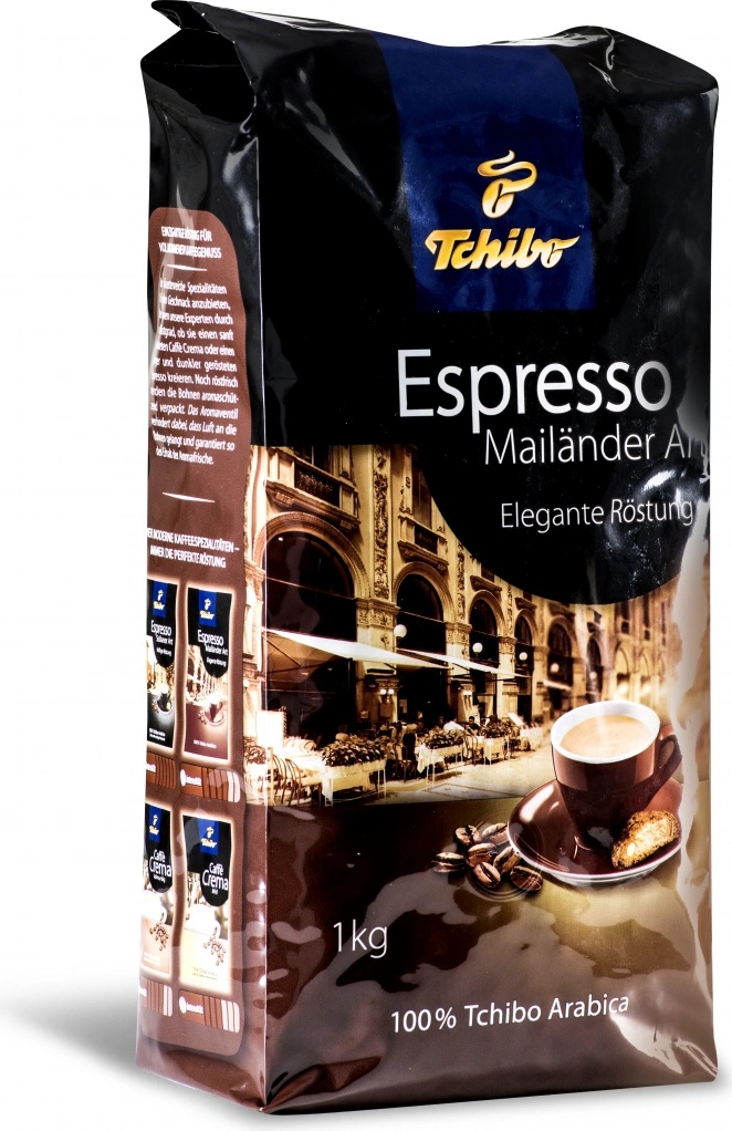 Tchibo Espresso Milano style 1 kg od 398 Kč - Heureka.cz