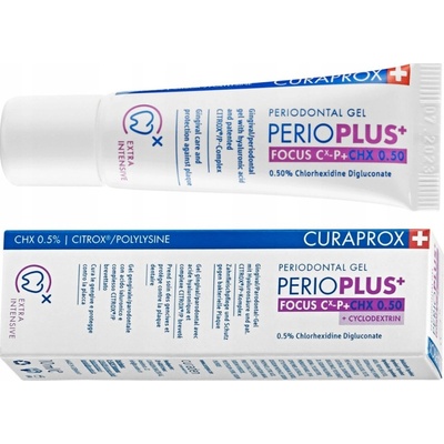 Curaprox gél Perio Plus+ Focus 0.5 CHX 10 ml od 4,22 € - Heureka.sk
