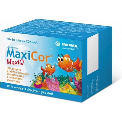 MaxiCor MaxIQ 2 x 30 tablet - Heureka.cz