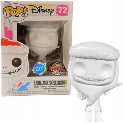 Funko Pop! 72 The Nightmare Before Christmas Santa Jack Skellington DIY ...