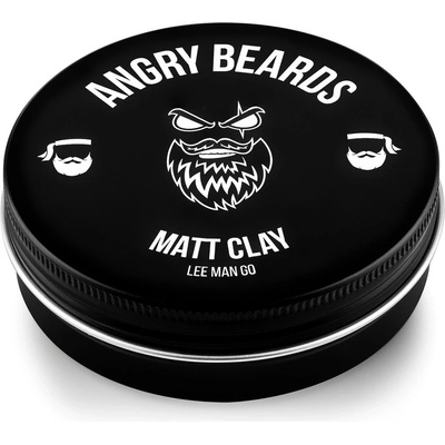 Angry Beards Lee Man Go Matující hlína na vlasy 120 g od 327 Kč ...