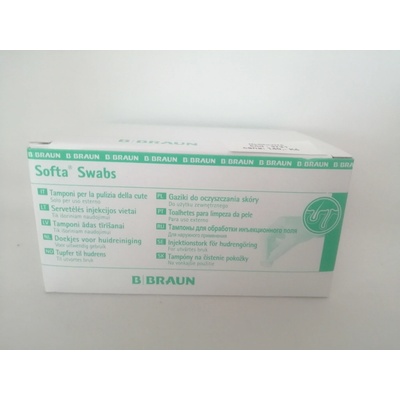 B.Braun Softa swabs tampóny na očistu kůže 100 ks od 144 Kč - Heureka.cz