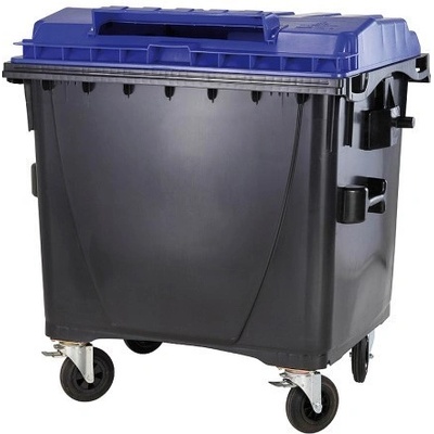 Meva Kontejner na papír 1100 l se zámkem ploché víko od 10 648 Kč ...