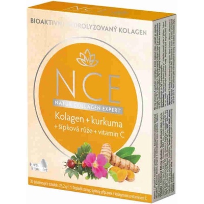 Natur Collagen Expert NCE kolagen + kurkuma + šípková růže + vitamin C ...