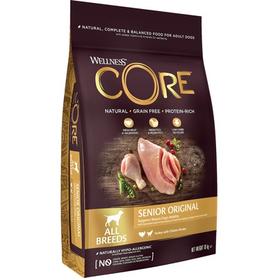Wellness Core Senior All Breeds Original Turkey & Chicken 10 kg od 1 ...