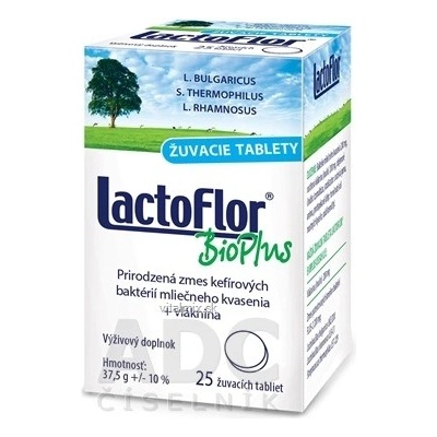 Lactoflor BioPlus žvýkací tablety tablety MND 25 tablet od 126 Kč ...