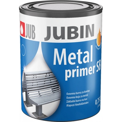 JUB JUBIN Metal Primer SB antikorozní základová barva na kov 0,75L 140 ...