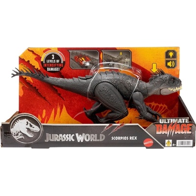 Mattel Jurský svět Scorpios Rex Ultimate Damage Scorpios Rex od 1 399 ...