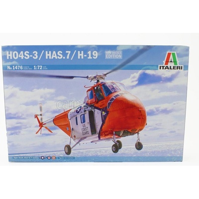Italeri Sikorsky H04s 3 Has.7 H 19 Helicopter Usa Coast Guard 1963 1:72 ...