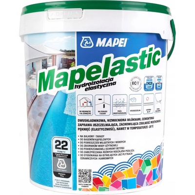 Stěrka hydroizolační Mapei Mapelastic A+B 16 kg - Heureka.cz